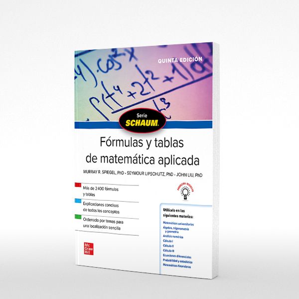 Schaum Formulas y Tablas de Matematica Aplicada Schaum Formulas y Tablas de Matematica Aplicada