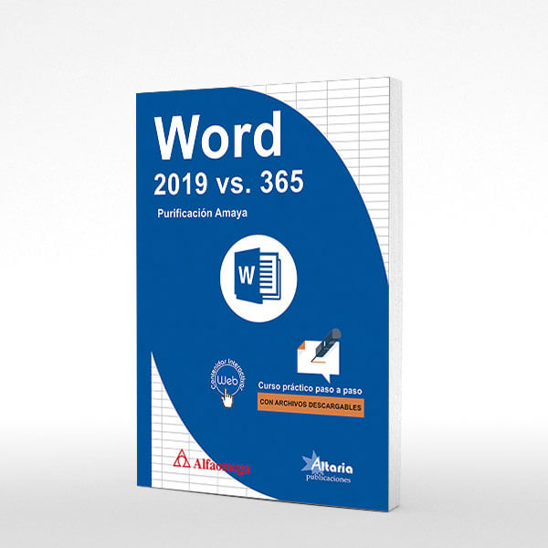 Libro| Word 2019 Vs 365. Curso Practico Paso a Paso|ISBN 9786075384719 ...