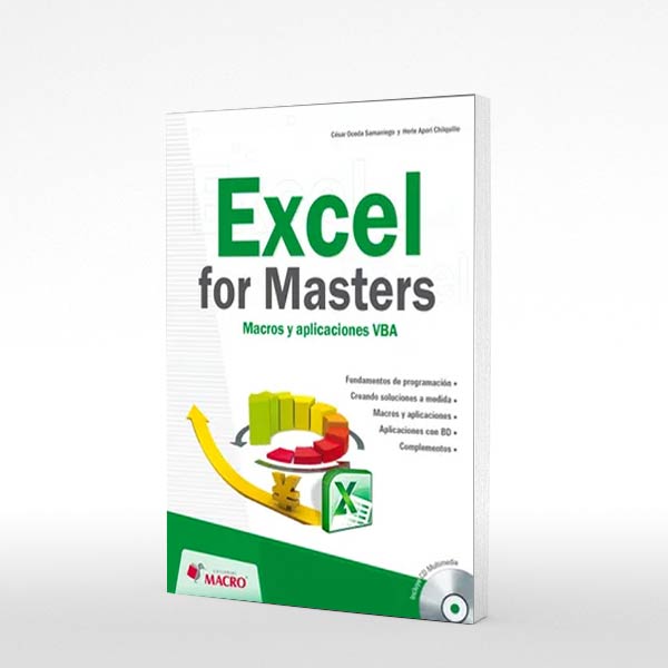 Libro| Excel For Masters C/CD|ISBN 9786123040079|Compra en tumacro