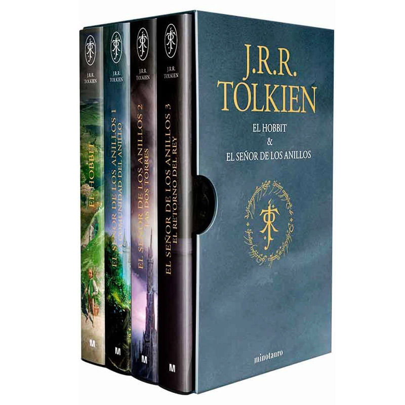 Libro| Estuche Tolkien (El Hobbit + El Señor De Los Anill, J. R. R ...